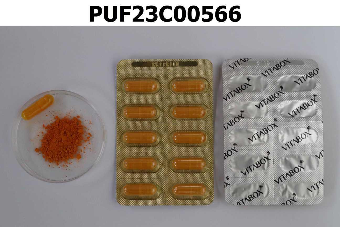 PUF23C00566 養護專科－VITABOX® 美國專利 95% C3 超級薑黃素+專利牛樟芝子實體 - 報告資料 ｜SGS安心資訊平台