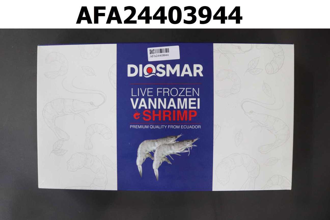 AFA24403944 冷凍生白蝦 DIOSMAR - 報告資料 ｜SGS安心資訊平台